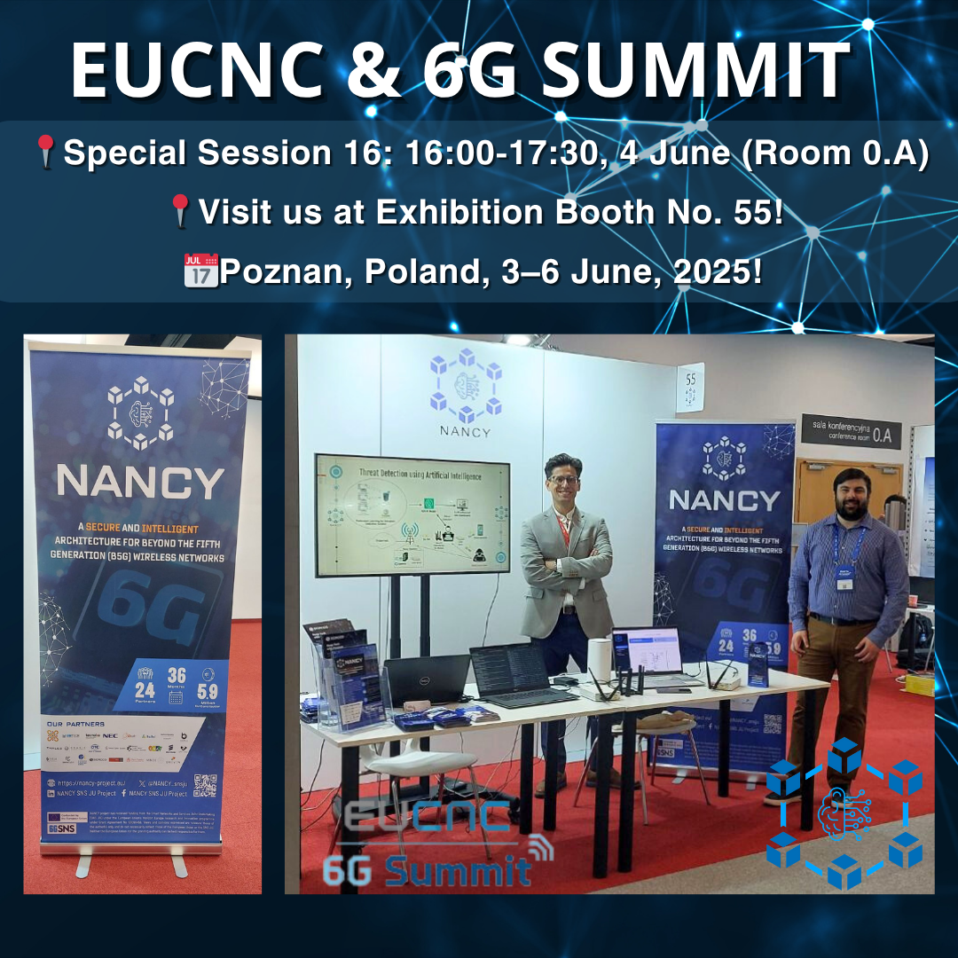 EuCNC & 6G Summit in Poznań, 3-6 June, 2025 – Nancy Project